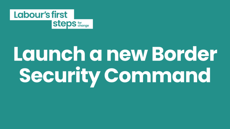 Labour's first steps for change – The Labour Party