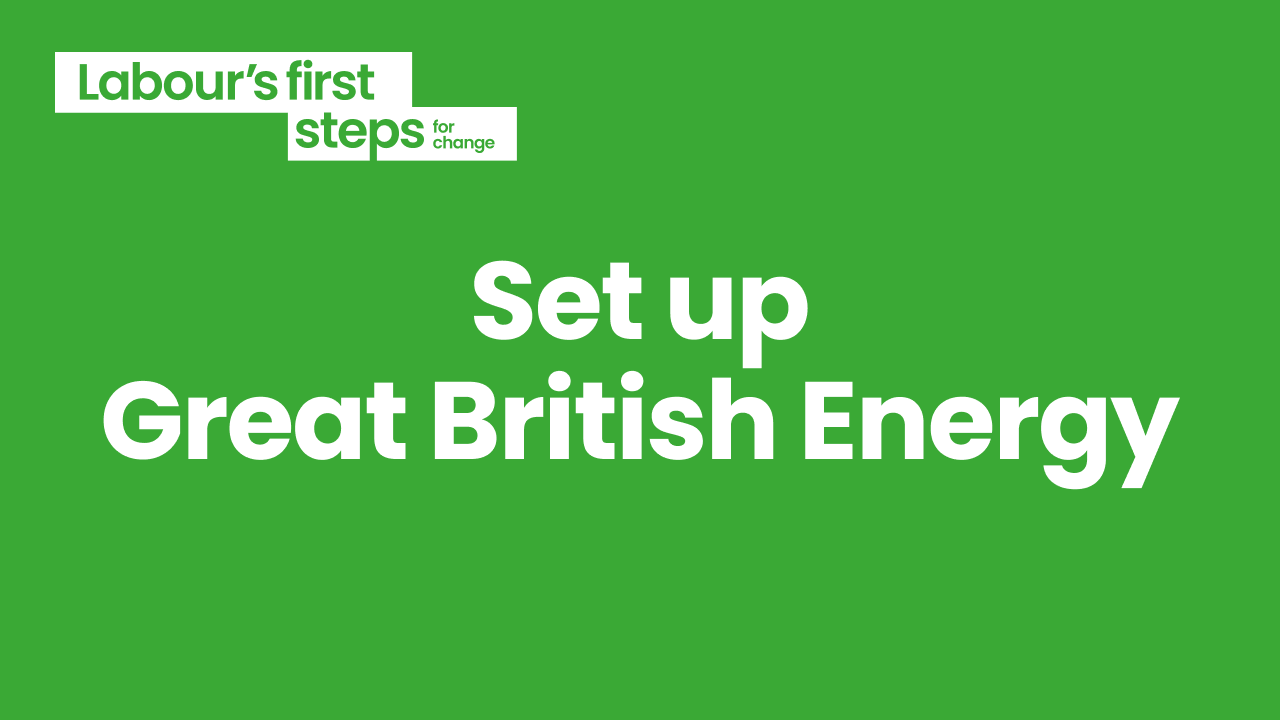Labour's first steps for change – The Labour Party